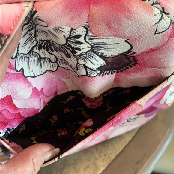 Betsey Johnson | Bags | Betsey Johnson Pink Floral Hibiscus M Backpack ...